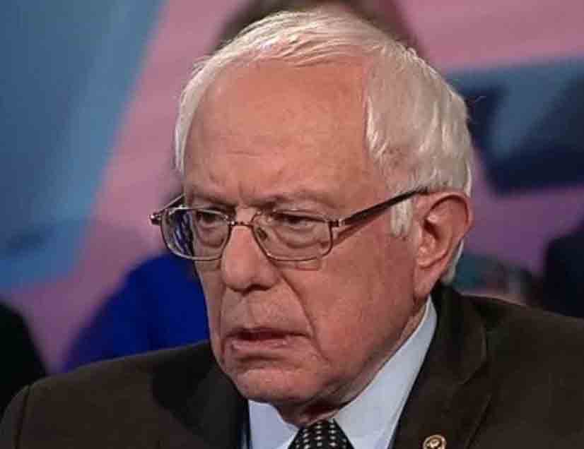 Bernie (?) worker says if Trump wins “F***in cities burn”