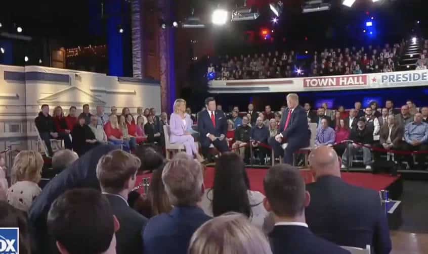 President Trump is killing it at Fox News Town Hall, watch live!