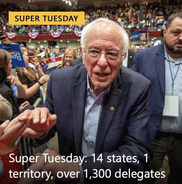 How Super Tuesday looks from the Left while the Right cringes
