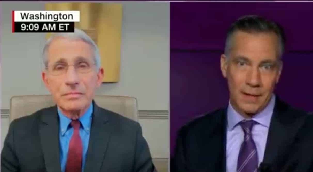 Dr. Fauci says 2nd wave may not come, masks are a nice gesture