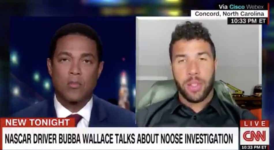 Bubba Wallace insists the pull-down rope is a noose