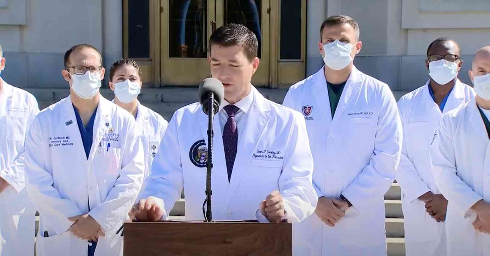 Watch latest live update on President Trump's condition