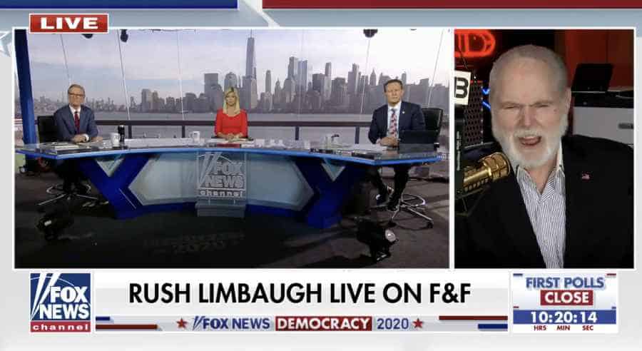President Trump, El Rushbo on Fox & Friends this morning