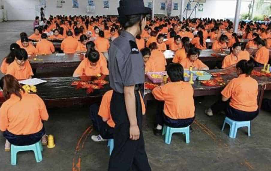 US companies use or benefit from CCP slave labor