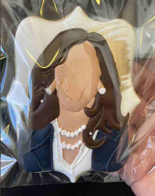 Kamala Harris cookies now available for BlueAnon cultists out there