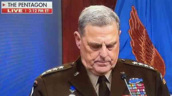 Woke General Milley says Taliban's not interfering with evacuation as ...