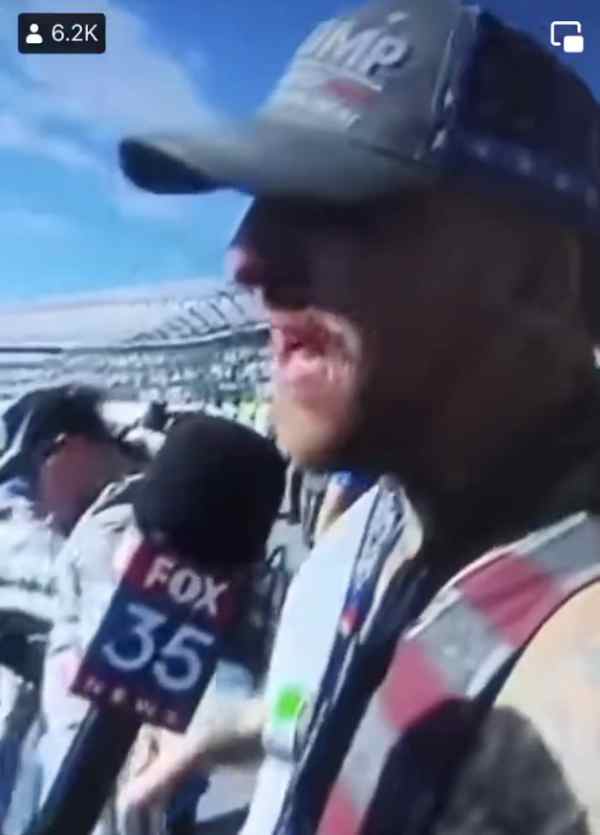 Watch NASCAR Fans Send Reporter Running After One Question