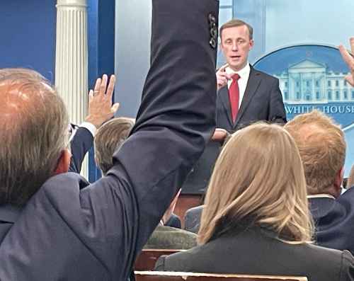 Jake Sullivan Assures Reporters We're Ready for Direct War
