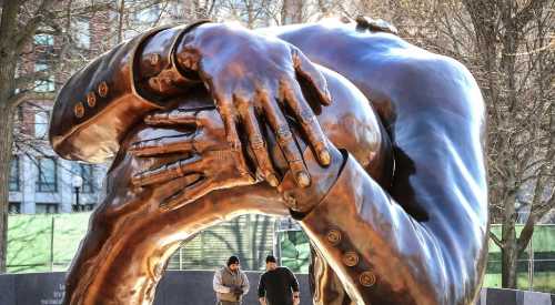 Boston Unveiled Their Statue of Liberty - That's One Name for It