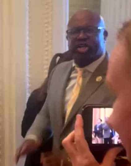 Rep. Bowman Screamed About Guns, GOP, Disarming Americans