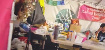 Nick Sortor Infiltrates an Antifa Camp at Newark ICE